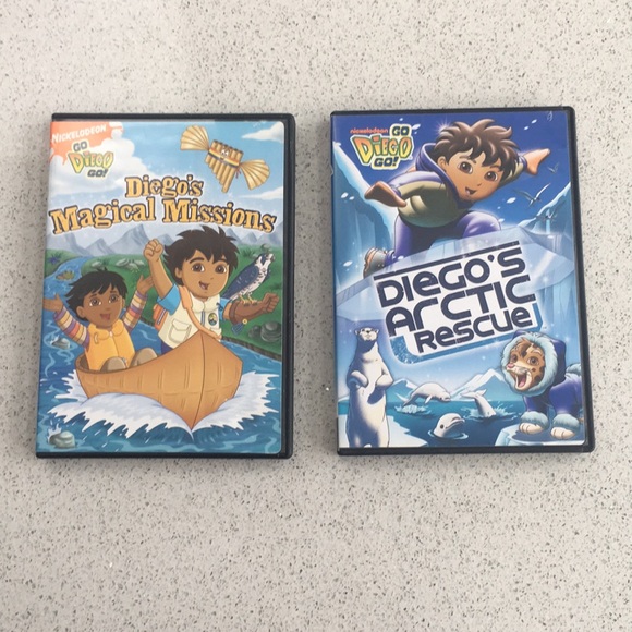 Dvd | Media | Go Diego Go Dvd Bundle | Poshmark